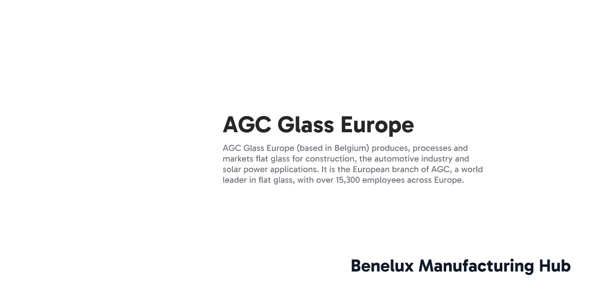 AGC Glass Europe