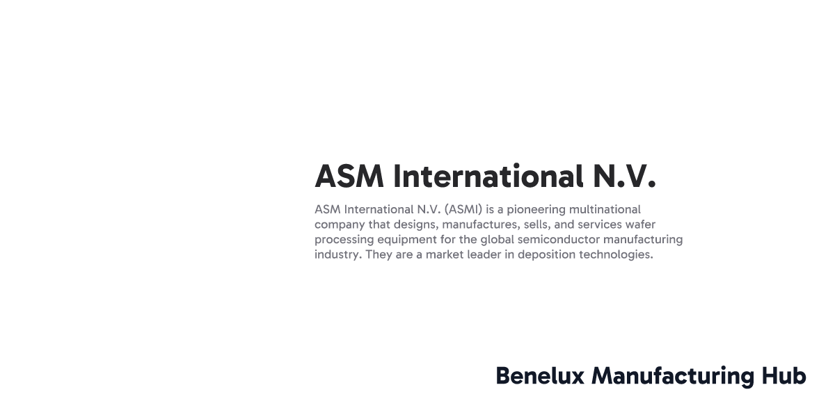 ASM International N.V.