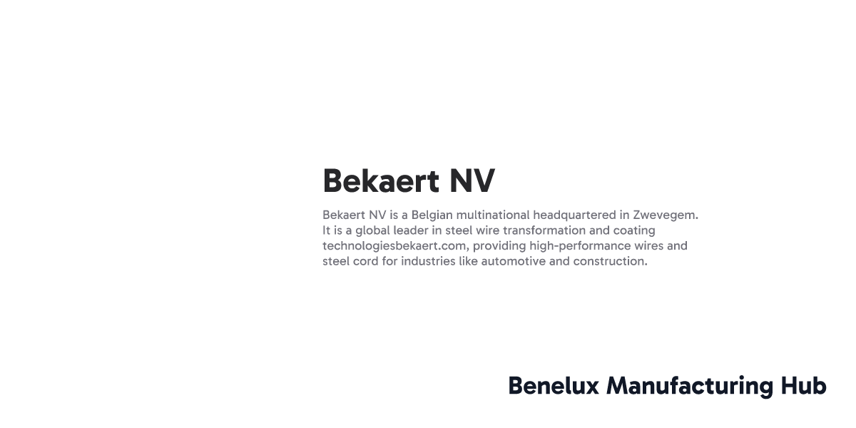 Bekaert NV