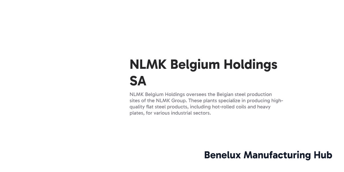 NLMK Belgium Holdings SA