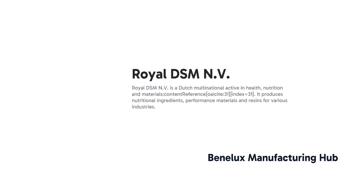 Royal DSM N.V.